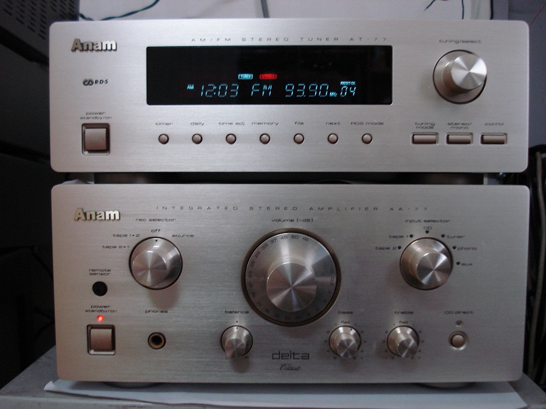 소리전자 - 아남 AT 77 AA77