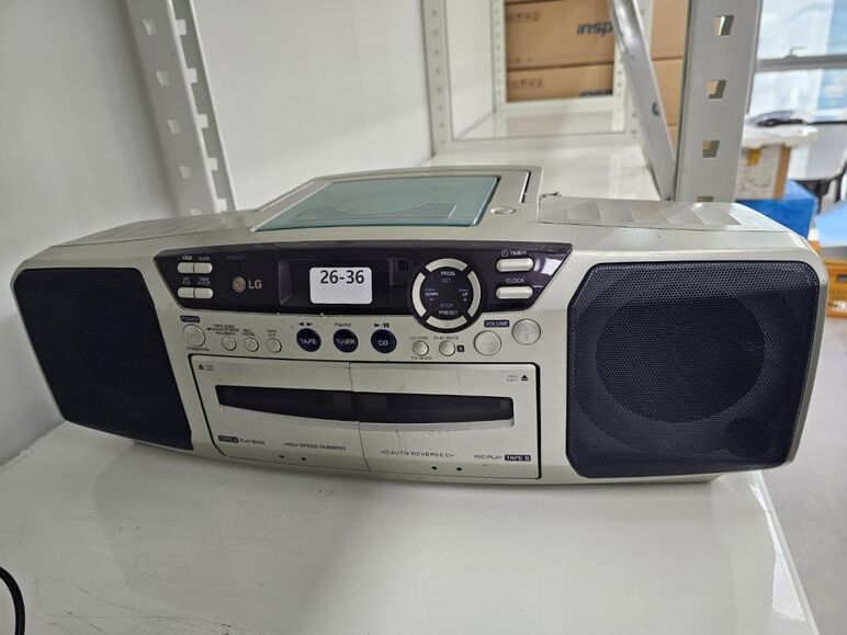 LG 스테레오 CD 카세트 데크 - 국산오디오-장터 - 소리전자