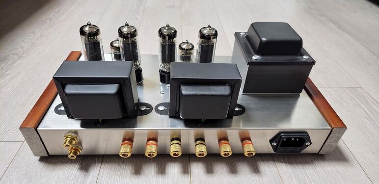 소리전자 - 6P14(6BQ5EL84) Class AB Push-Pull 3극 연결 진공관파워앰프