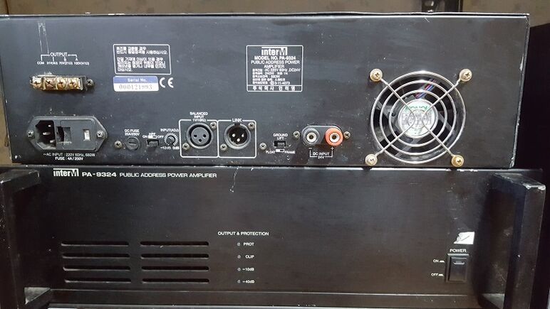 소리전자 - 인터엠 PA-9324