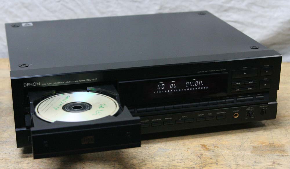 데논 중급형 CDP DCD-1520 입니다 - 국산오디오-장터 - 소리전자