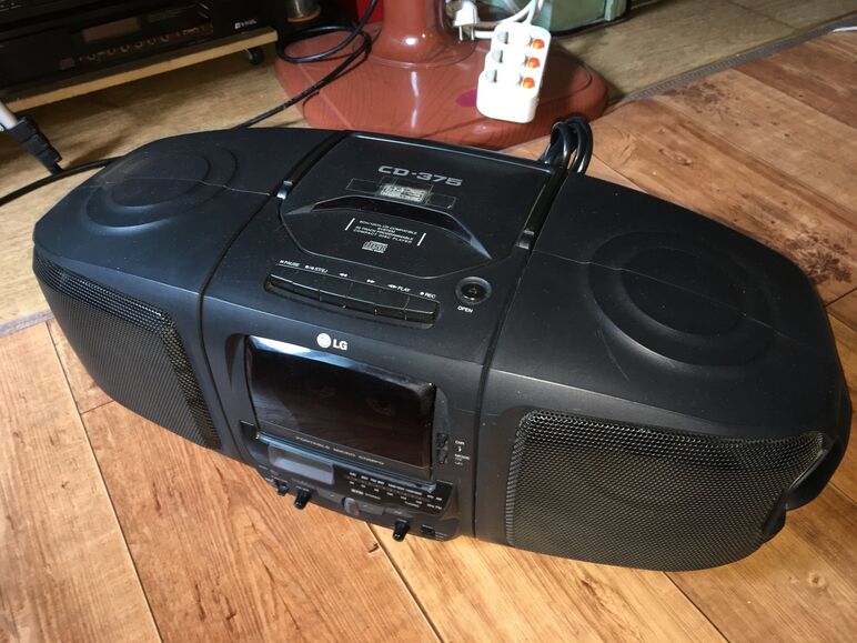 카셋 라디오 LG CD-375 - 국산오디오-장터 - 소리전자
