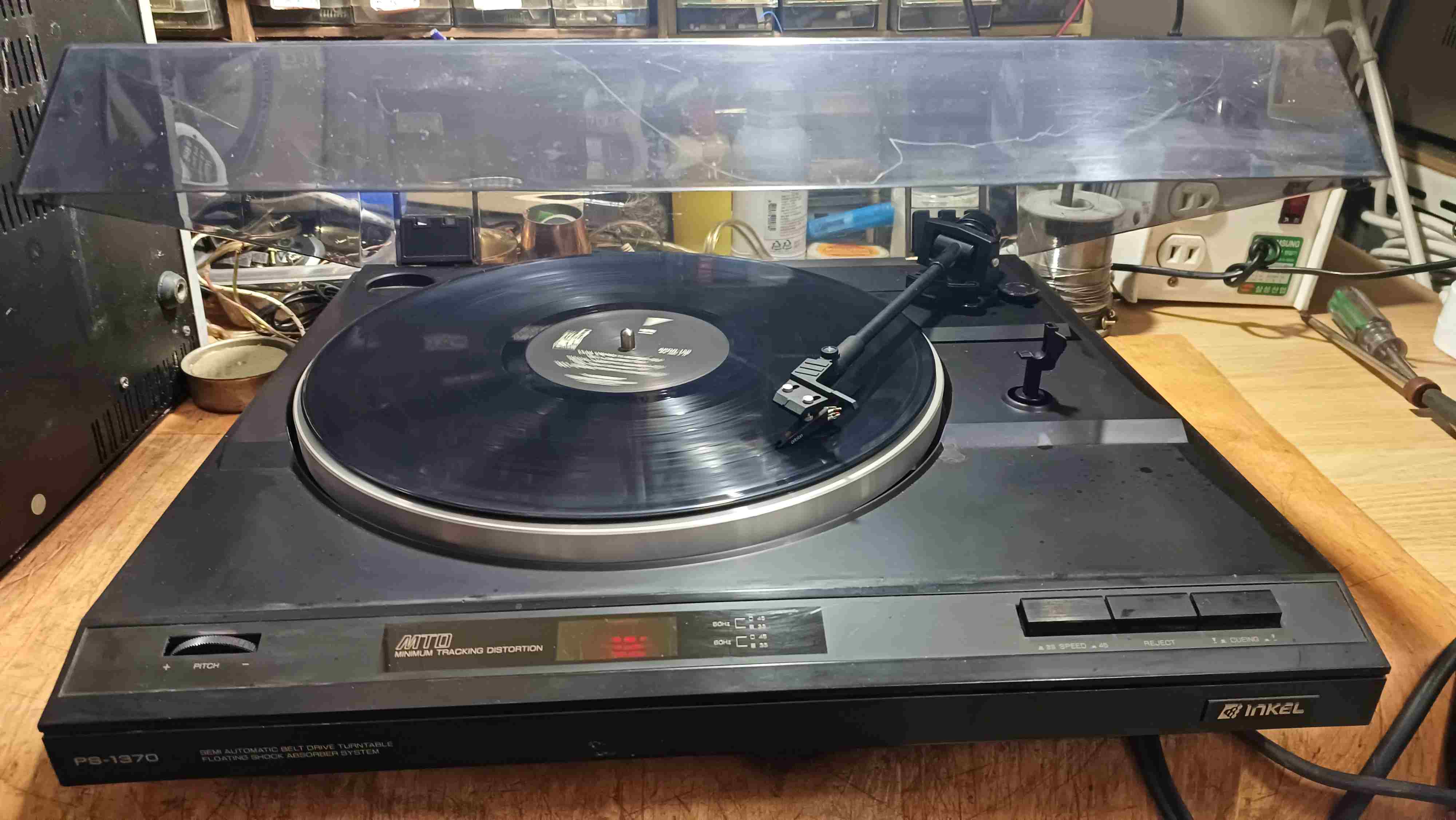 소리전자 - 인켈 반자동 턴 테이블 pS-1370 (판매 완료)