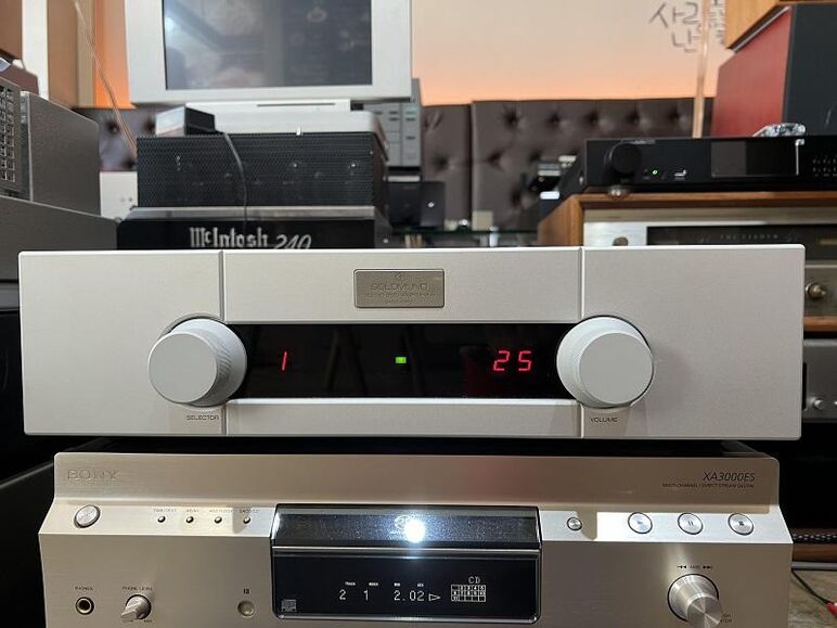 골드문트(GOLDMUND) TELOS 390D 인티앰프 - 업체전문인-장터 - 소리전자