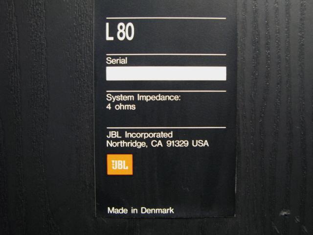 JBL ( L80 ) 스피커 - 업체전문인-장터 - 소리전자