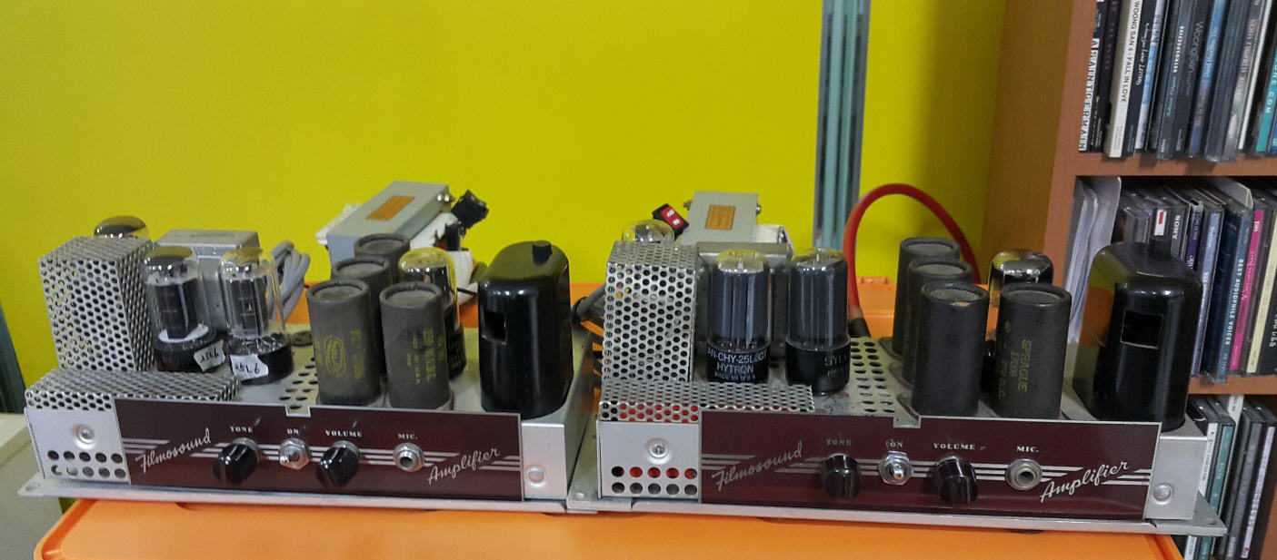 필모사운드 25L6 영사기앰프 판매 35만원 - 자작품-장터 - 소리전자