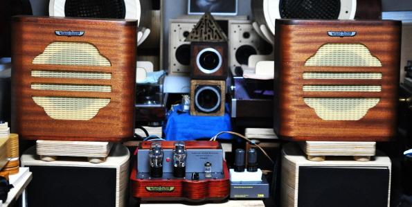 튜브링크의 심플튜브 ver 2.4_우드케이스 6v6 앰프 & 클랑필름 8인치 풀레인지 (판매완료) - 자작품-장터 - 소리전자