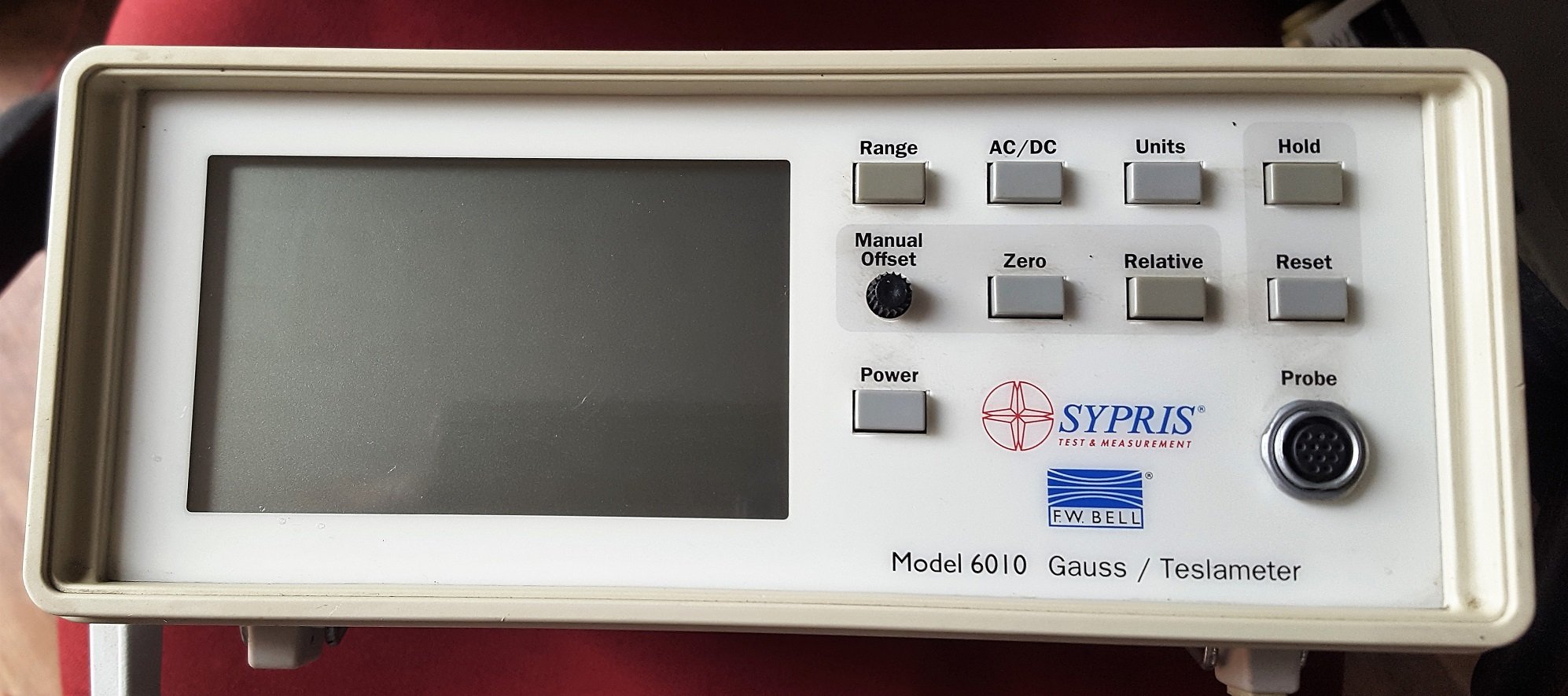 소리전자 - sypris 6010 gauss /teslameter