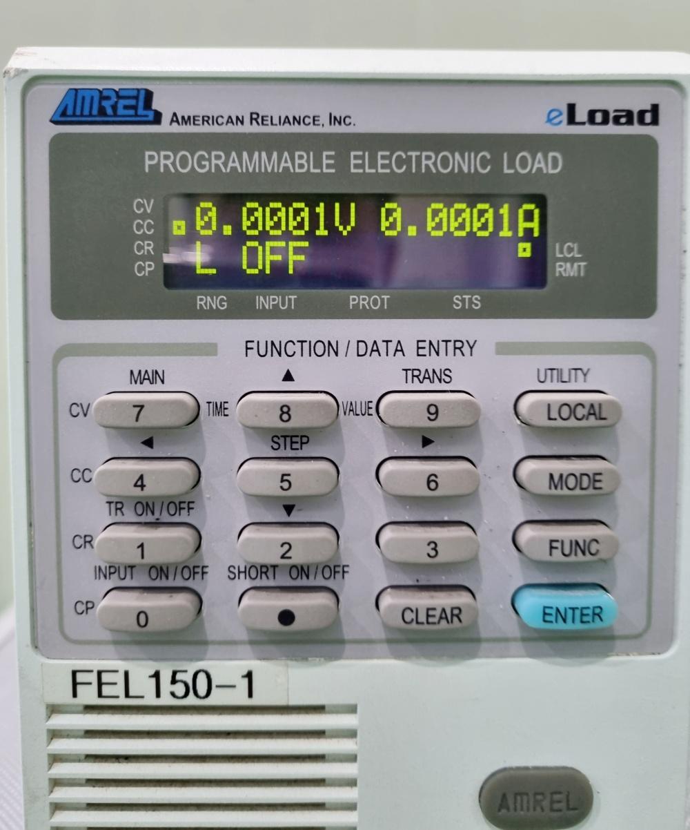 AMREL FEL 150-1 ELECTRONIC LOAD 전자로드 - 계측기-장터 - 소리전자