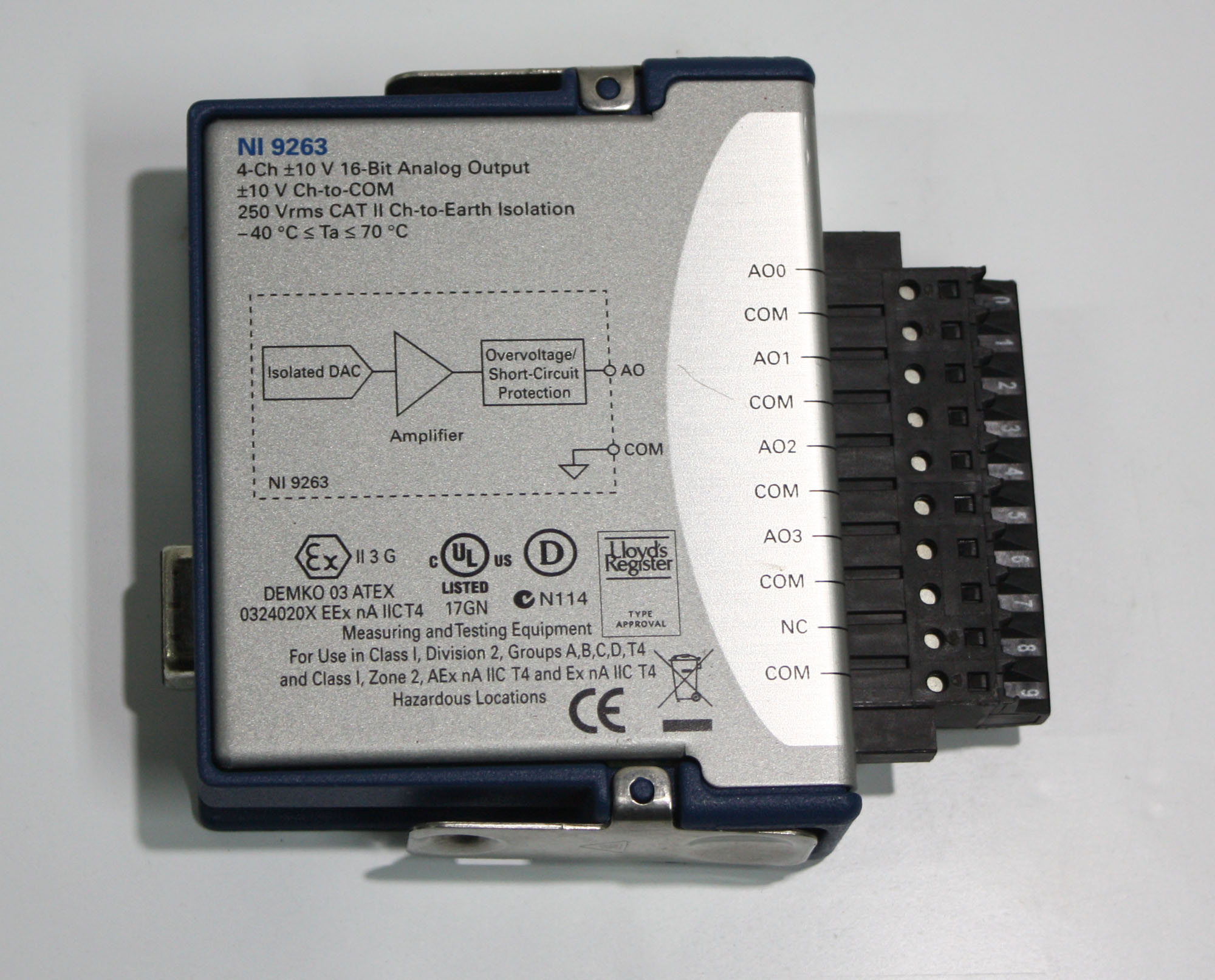 소리전자 - National Instrument NI9263 Input Module