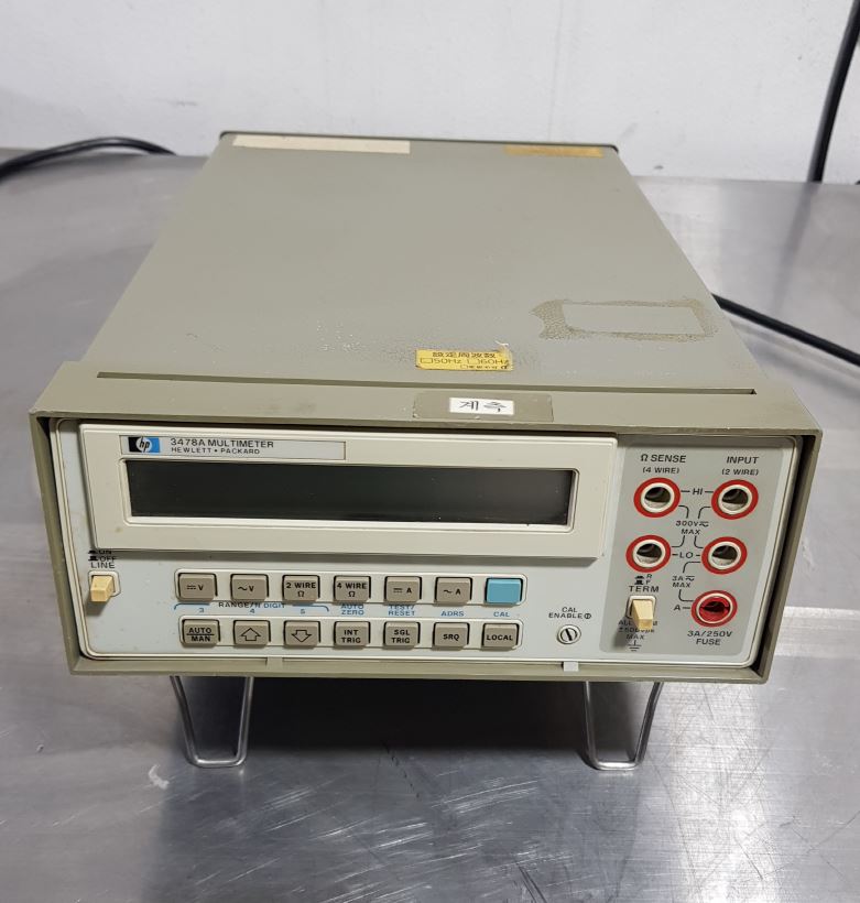 소리전자 - HP 3478A MULTIMETER