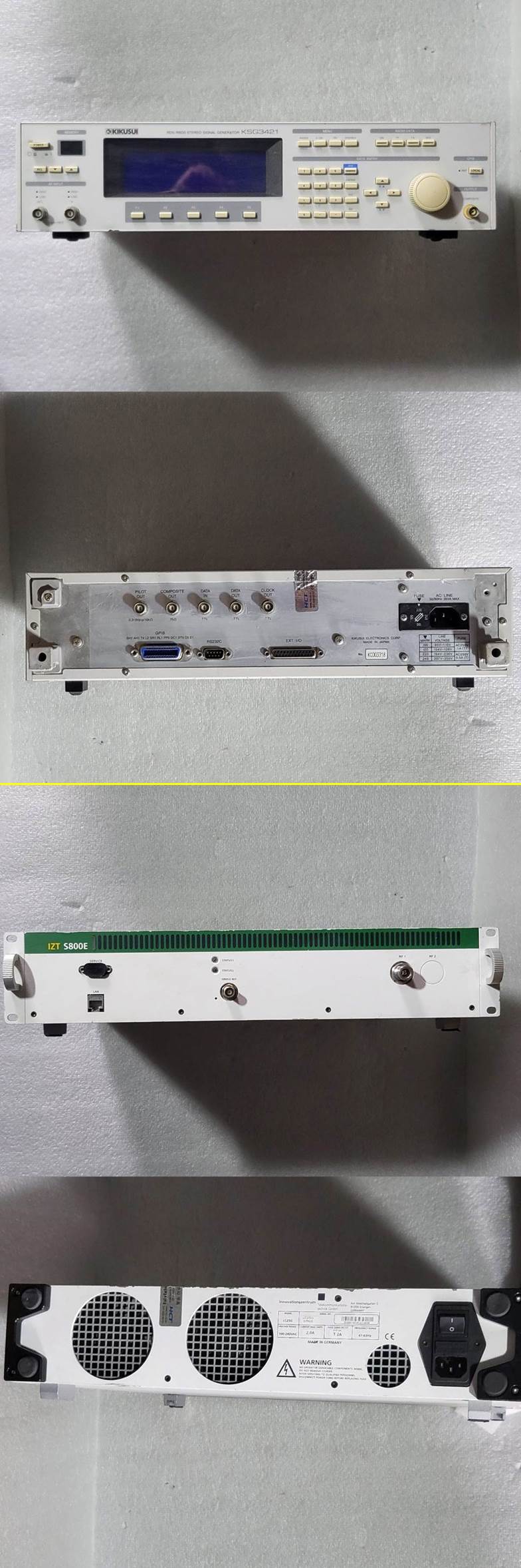 TDK(GEN60/GEN30)2종&KIKUSUI&PANSONIC&YOKOGAWA 여러종 - 계측기-장터 - 소리전자