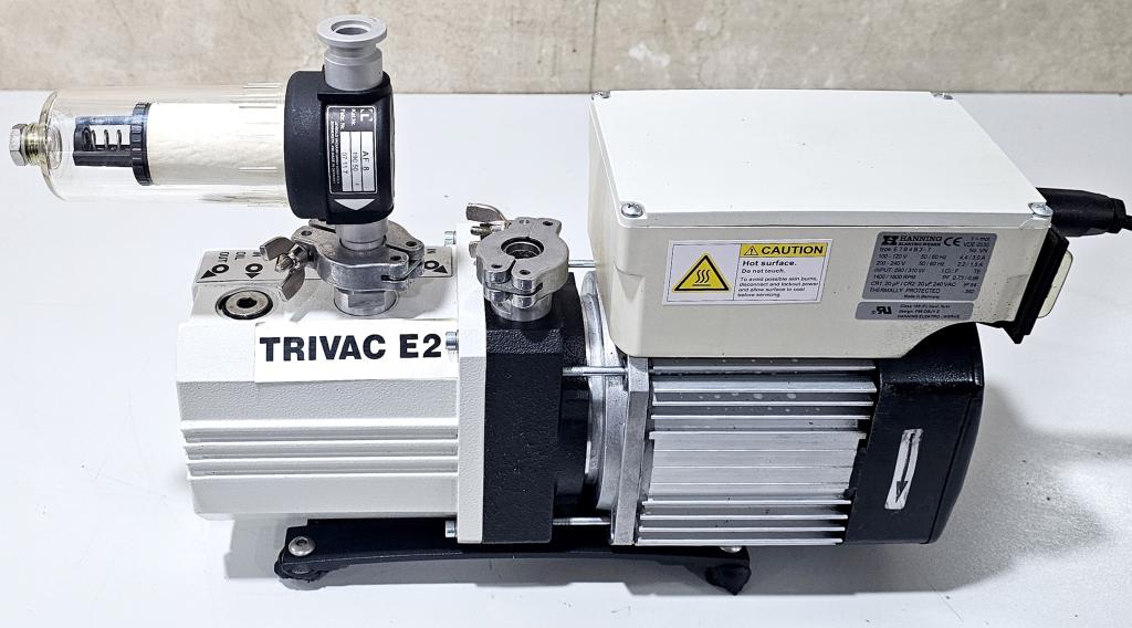 Leybold 140000 Trivac D2 5E Dual Stage Rotary Vane Vacuum Pump 1-Phase ...