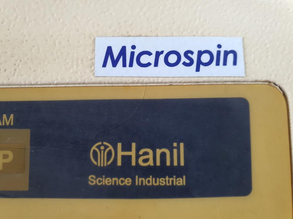 소리전자 - HANIL Microspin Centrifuge 고속원심분리기
