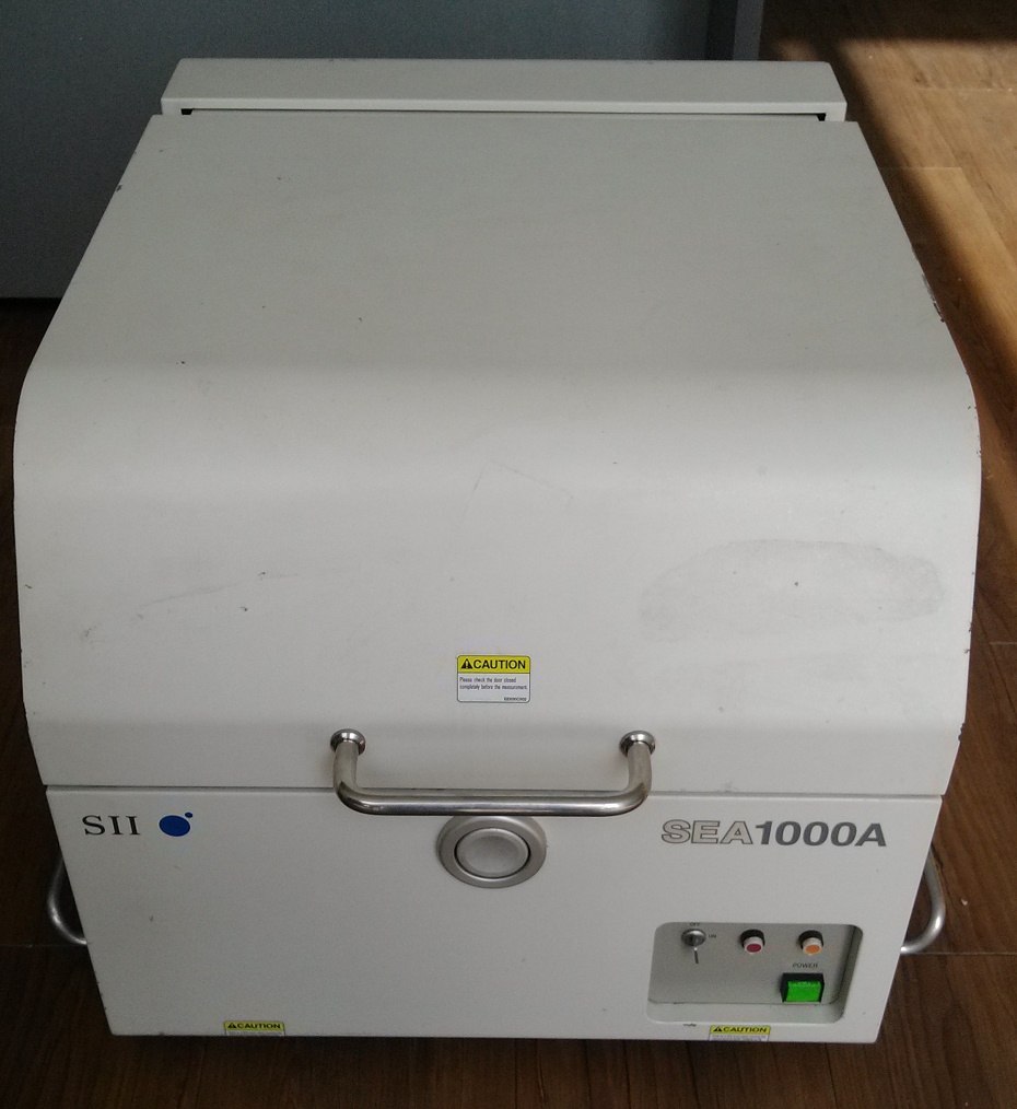 소리전자 - SII SEA1000A X-RAY SPECTROMETER XRF Analyzer