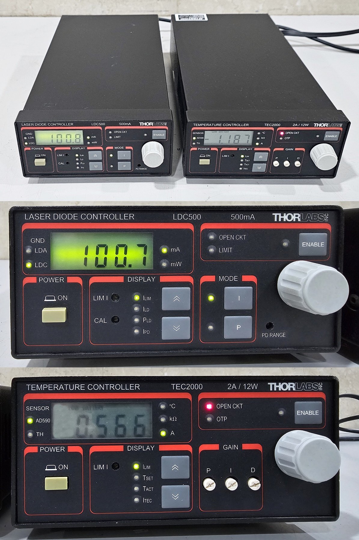 소리전자 - Thorlabs Controller(2종)