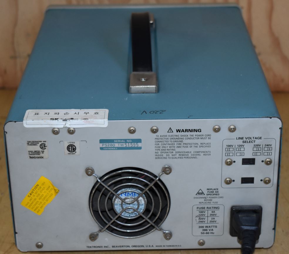 소리전자 - Tektornix PS280 DC Power Supply