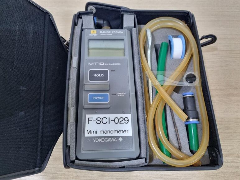 소리전자 - YOKOGAWA MT10 Mini manometer RANGE 700kPa 1000kPa MAX 미니 압력계