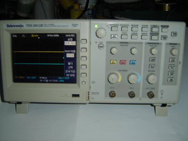 Digital Storage Oscilloscope ( TDS2012B ) - 계측기-장터 - 소리전자