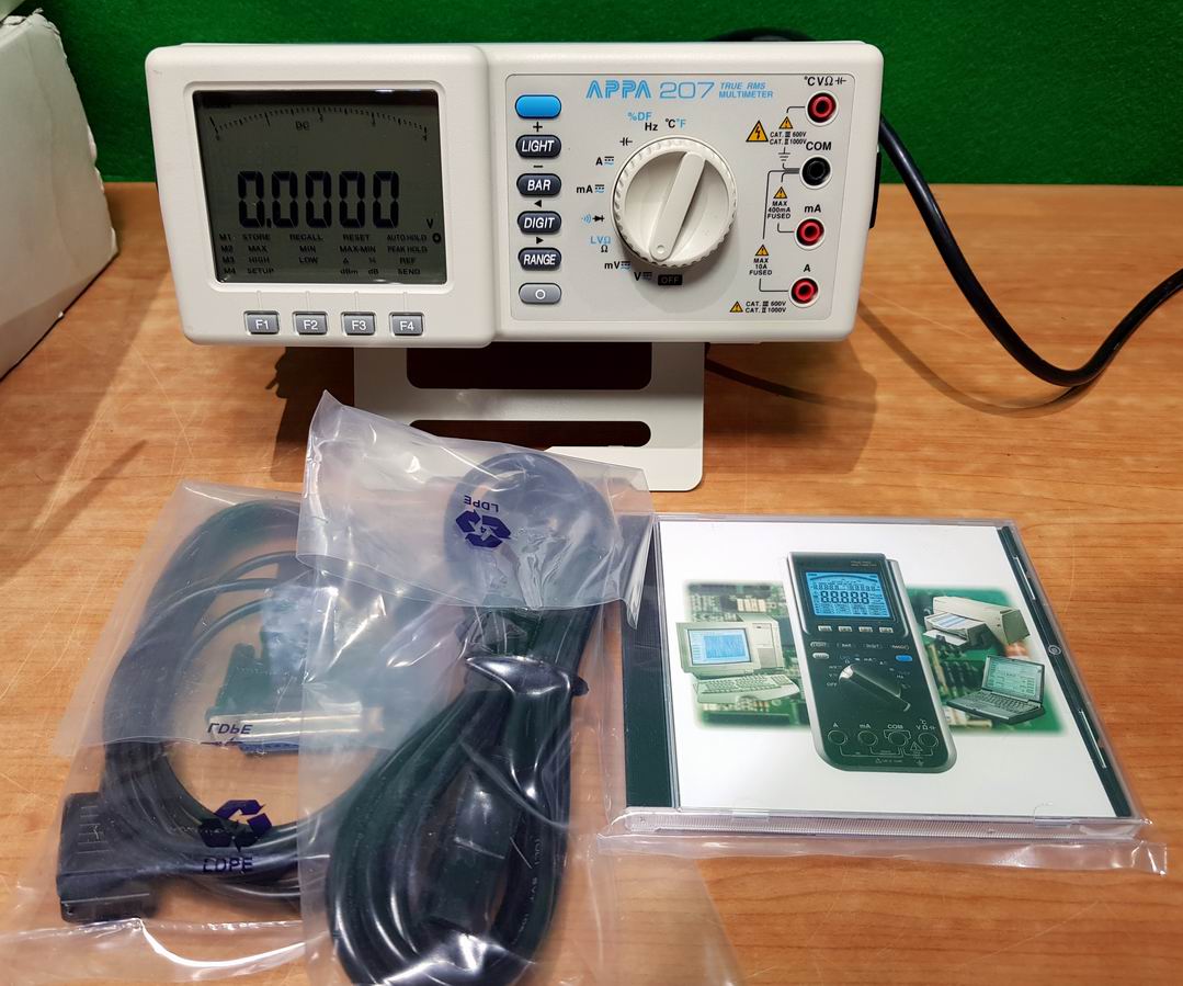 소리전자 - APPA 207 Digital multimeter 멀티미터--신품