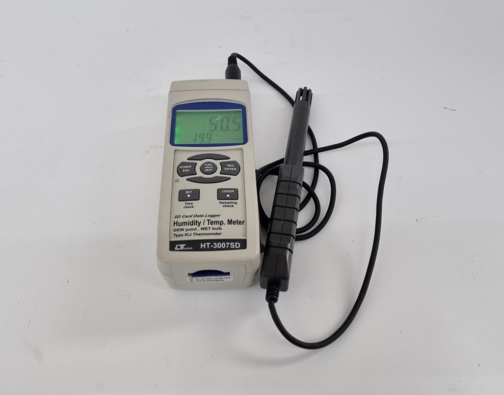LT Lutron HT-3007SD Humidity/Temp. Meter 습도/온도 측정기 - 계측기-장터 - 소리전자