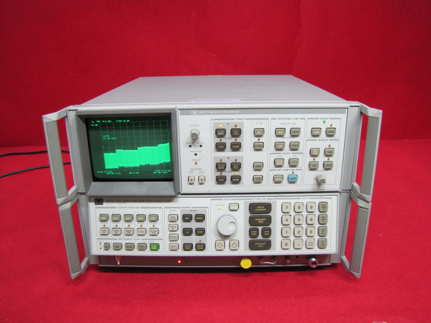 HP 8566B SPECTRUM ANALYZER. 100Hz-2.5GHz/2-22GHz - 계측기-장터 - 소리전자
