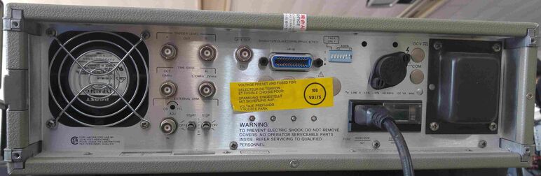 Ag HP 5335A Una Coune, 200 MHz 010,00 - 계측기-장터 - 소리전자