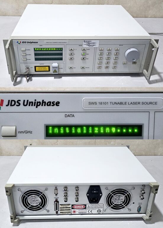 JDS uniphase sws 18101 tunable source - 계측기-장터 - 소리전자