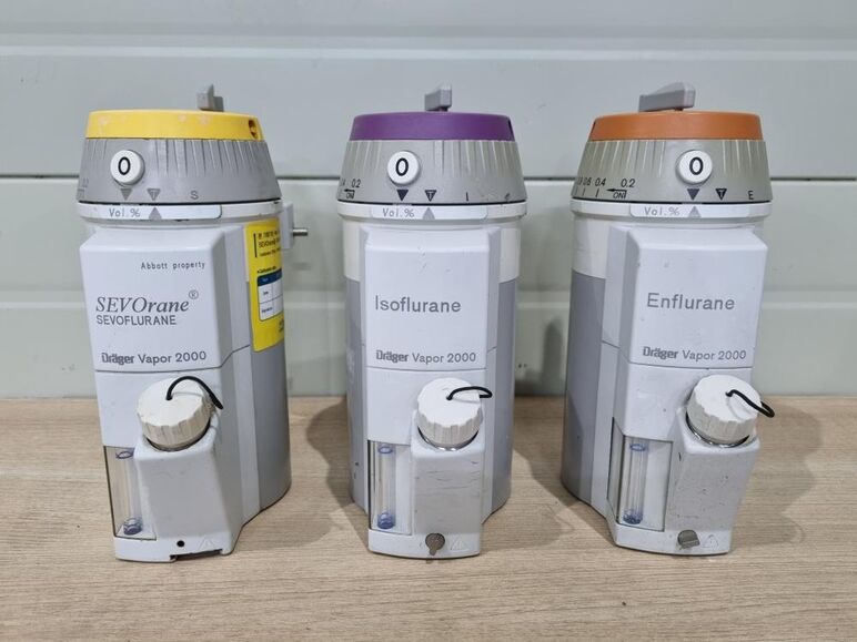 Drager Vapor 2000 (Sevoflurane, Isoflurane, Enflurane) 드래거 호흡마취기 - 계측기 ...