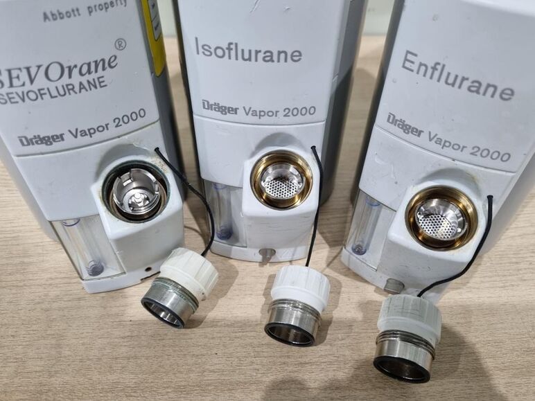 Drager Vapor 2000 (Sevoflurane, Isoflurane, Enflurane) 드래거 호흡마취기 - 계측기 ...