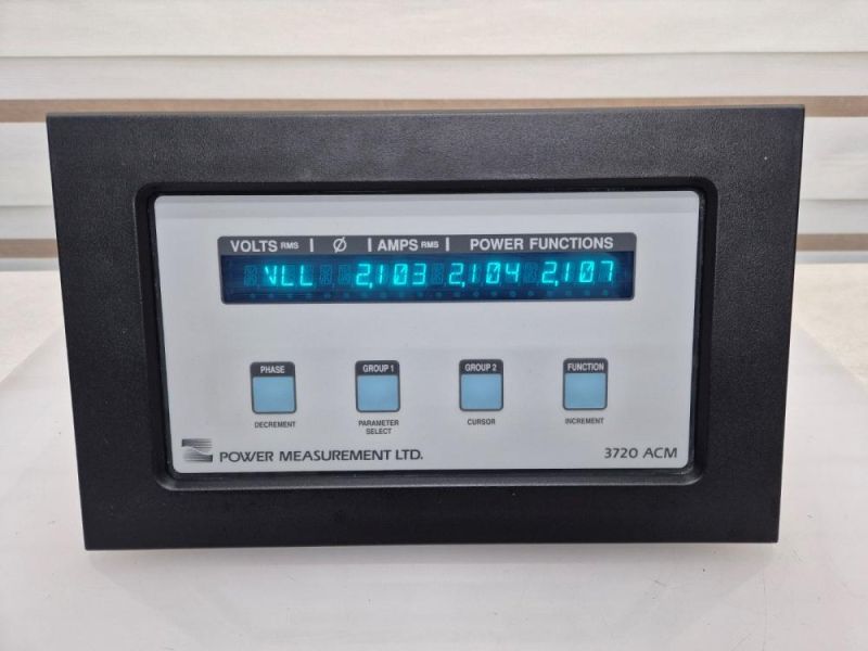 POWER Measurement 3720 ACM / POWER Measurement 7700 ION - 계측기-장터 - 소리전자