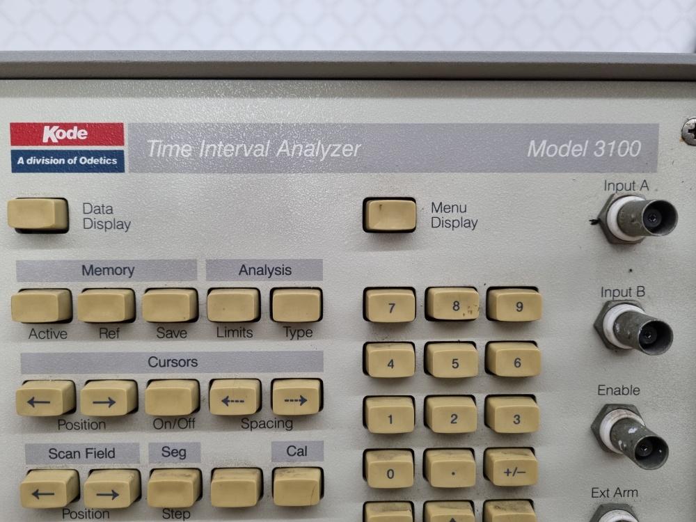 소리전자 - Odetics Kode Model 3100 Time Interval Analyzer 시간 간격 분석기