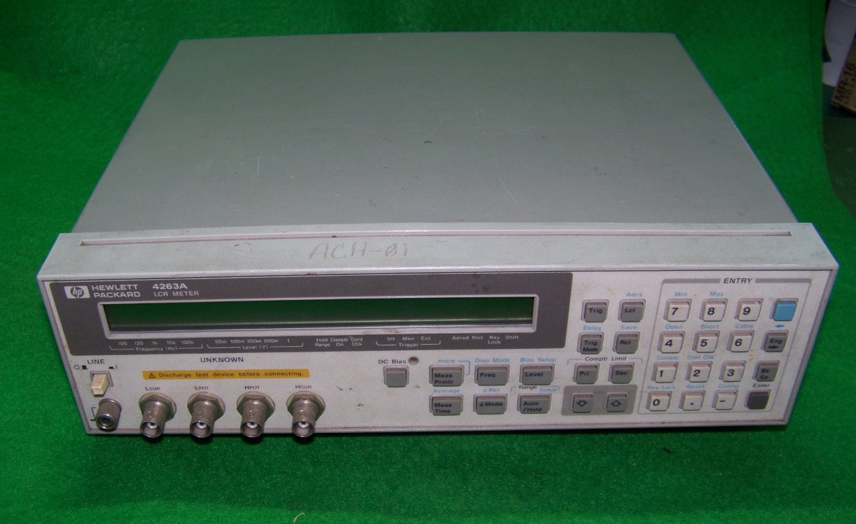 Agilent LCR메타 4263A 부품용으로 팝니다. - 계측기-장터 - 소리전자