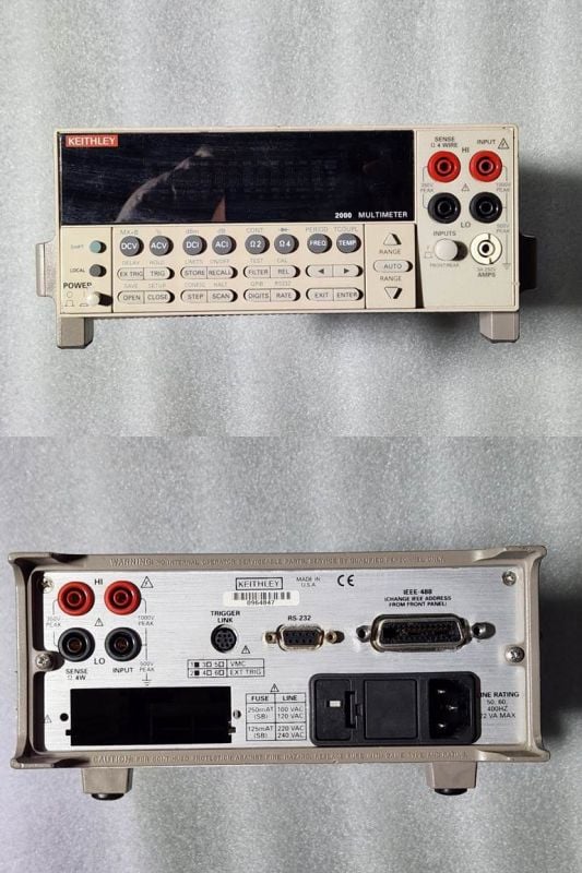 Keithley(2000)&SML02&TDS784D&N6702A&WFM300A&18GHZ&ML5000XII - 계측기-장터 - 소리전자