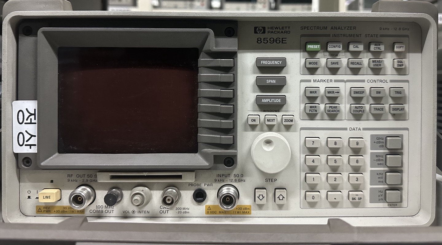 소리전자 - ★ HP 8596E 판매합니다