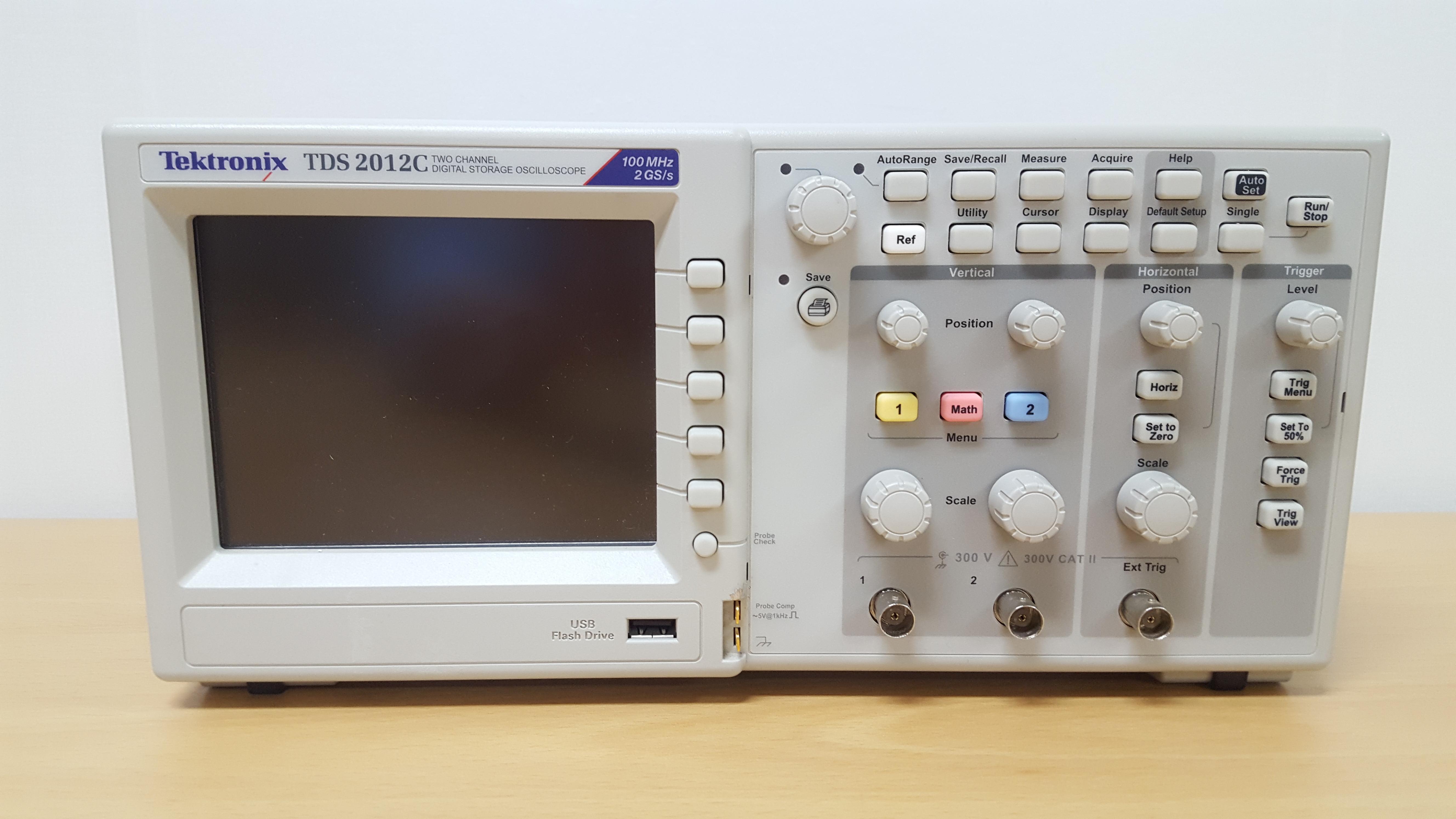 소리전자 - TDS2012C 텍트로닉스 중고오실로스코프 판매