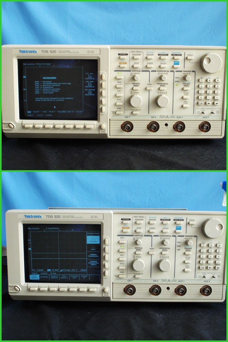 Tx- Dzn 오실로스코프 (TDS520) - 계측기-장터 - 소리전자