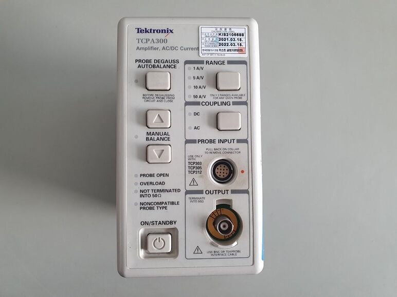 소리전자 - TEKTRONIX TCPA300 PROBE AMPLIFIER