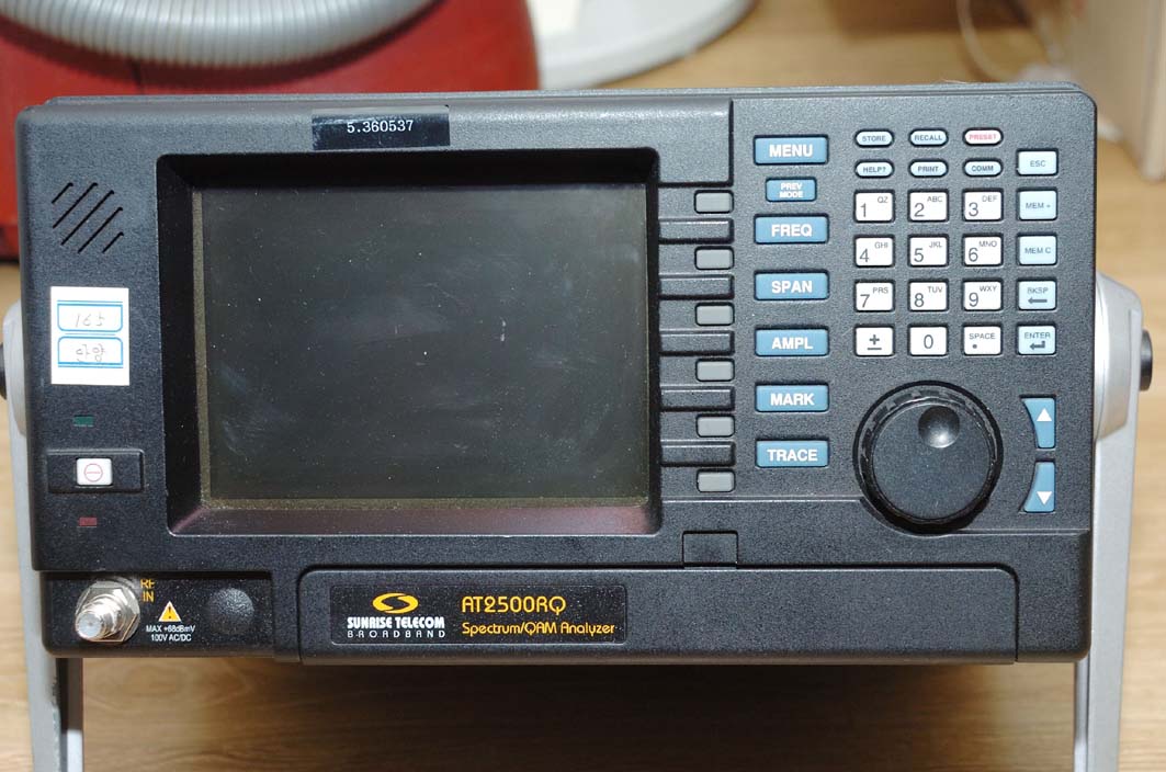 sunrise telecom at2500rq - 계측기-장터 - 소리전자