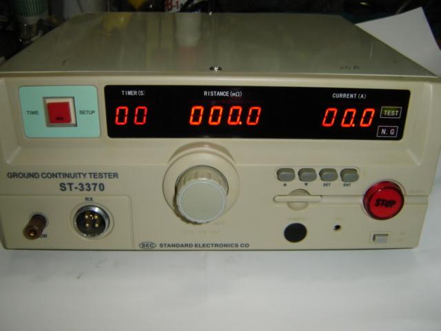 접지연속성시험기 ( ST-3370 ) - 계측기-장터 - 소리전자