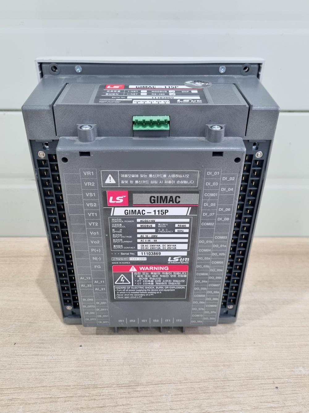 LS산전 GIPAM-115FI 디지털 전력보호감시 장치, GIMAC-II PLUS 디지털 전력 계측장치 - 계측기-장터 - 소리전자