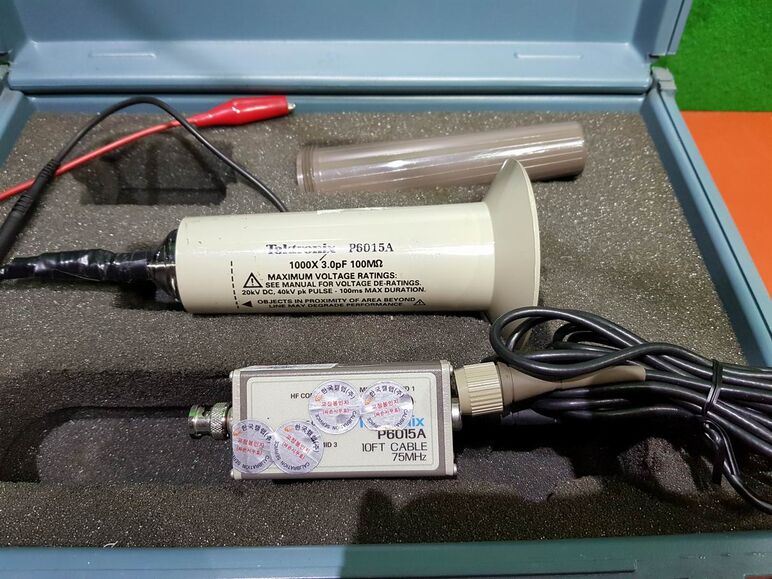 Tektronix P6015A 1000X High Voltage Probe 75 MHz 20kV 고압프로브 - 계측기-장터 - 소리전자