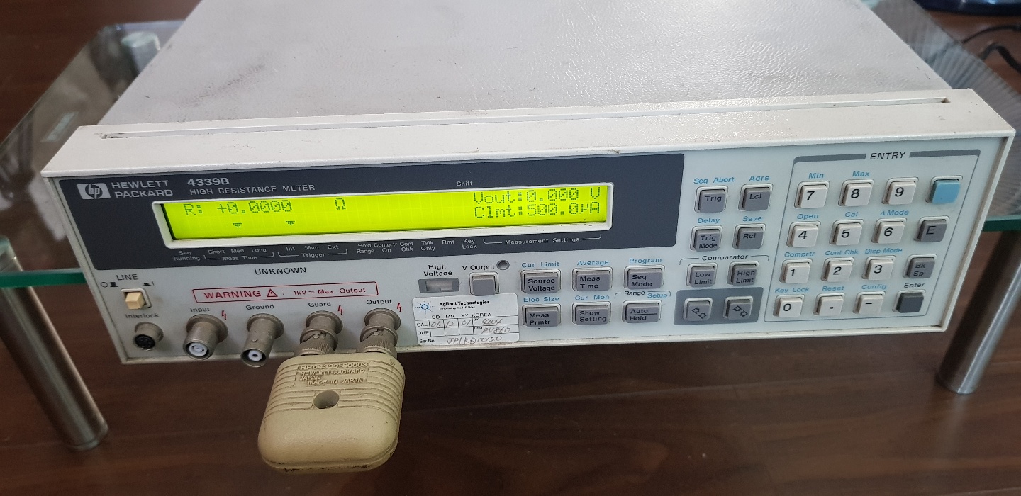 [판매완료] HP 4339B High Resistance Meter 고저항메타 - 계측기-장터 - 소리전자
