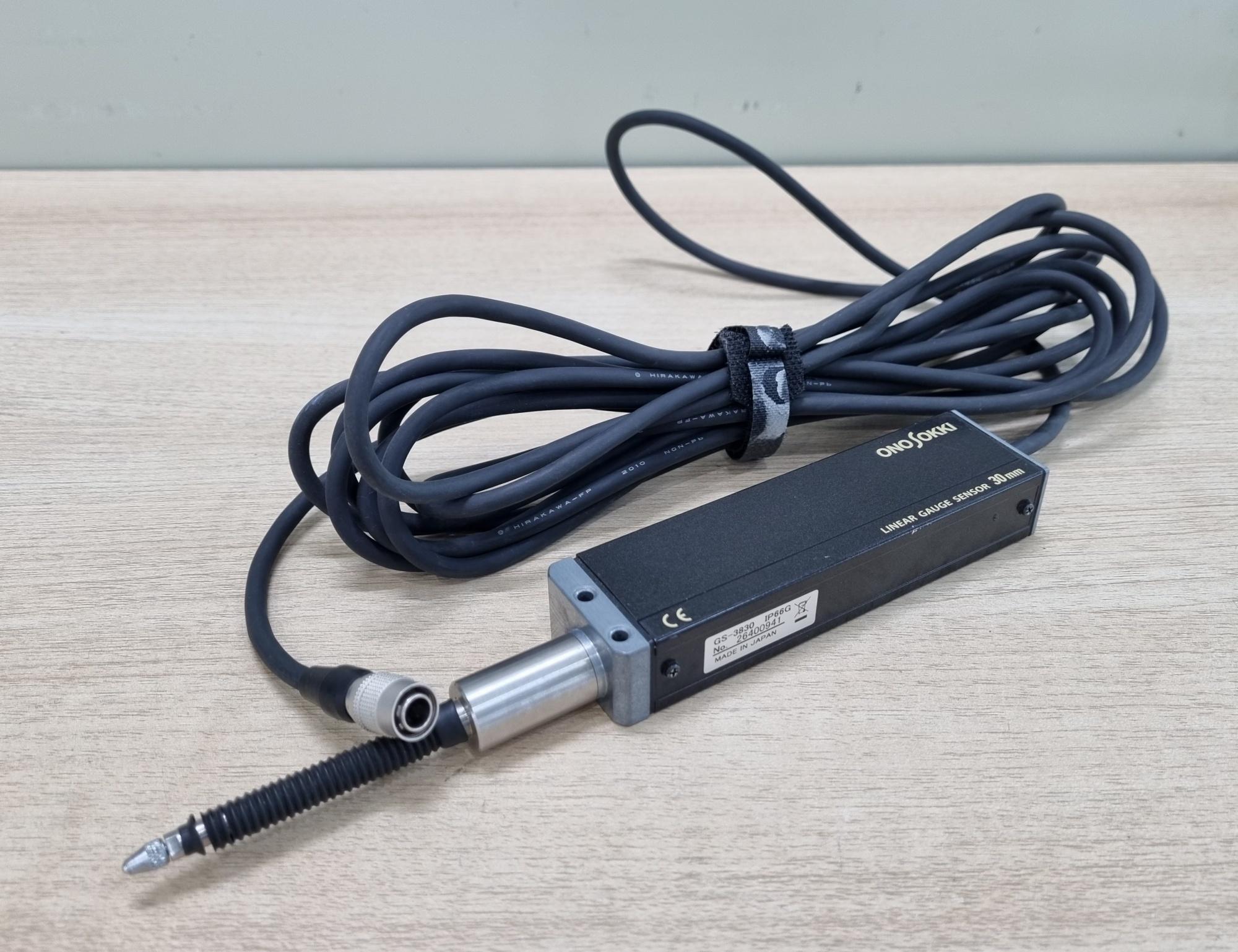 소리전자 - ONOSOKKI LINEAR GAUGE SENSOR 30mm GS-3830 선형 게이지 센서