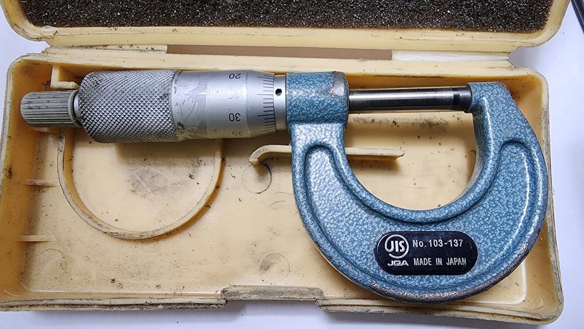 소리전자 - Mitutoyo NO.103-137 0-25mm 마이크로미터