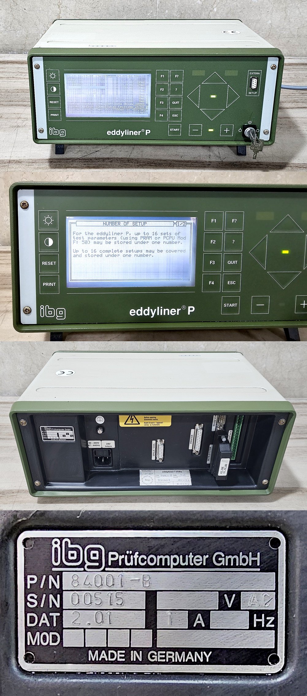 IBG EDDYLINER P온라인 와류 검사 시스템 - 계측기-장터 - 소리전자