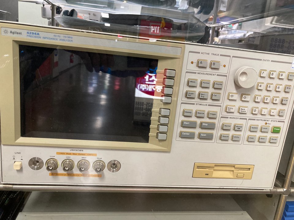소리전자 - HP 4294A Impedance Analyzer 임피던스 아날라이져