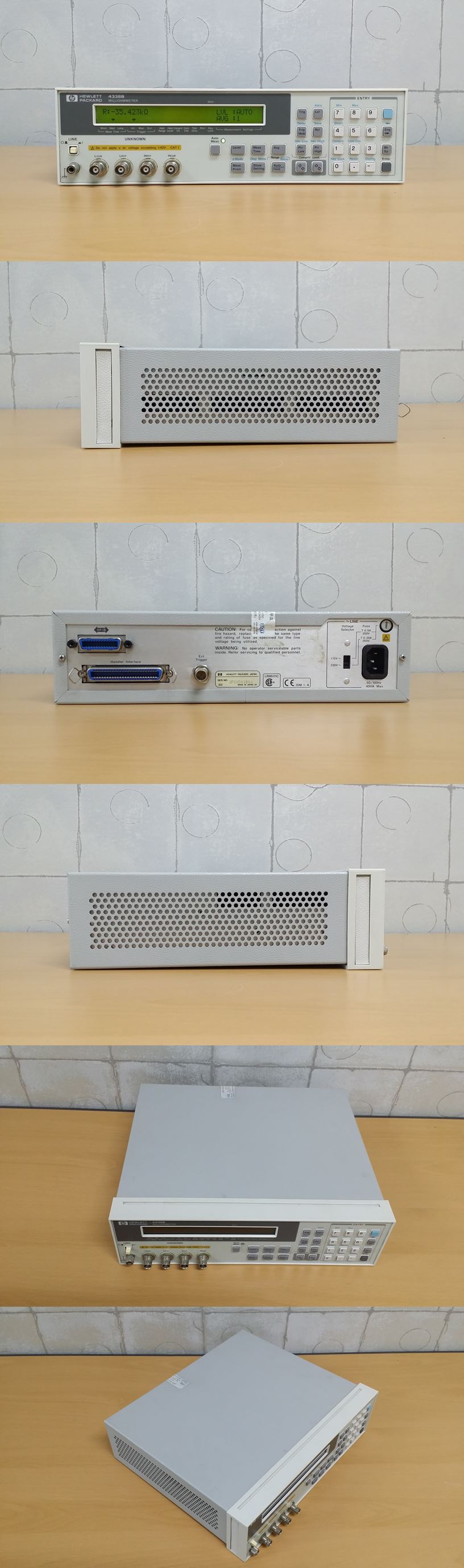 소리전자 - 중고계측기 HP(Ag) 338B MILLIOHMMETER 밀리옴미터