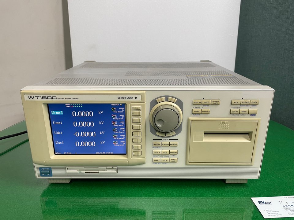 소리전자 - Yokogawa Power Meter WT1600-60 6CH 5A 파워메터