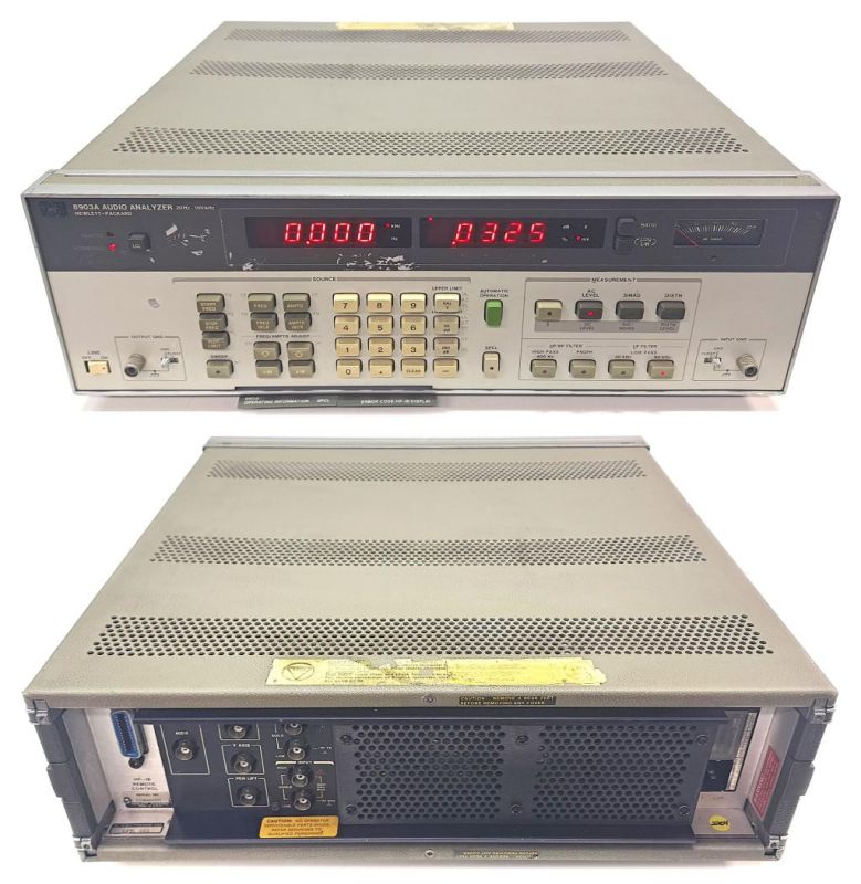 HP hewlett packard 8903A 오디오 아날라이저 - 계측기-장터 - 소리전자